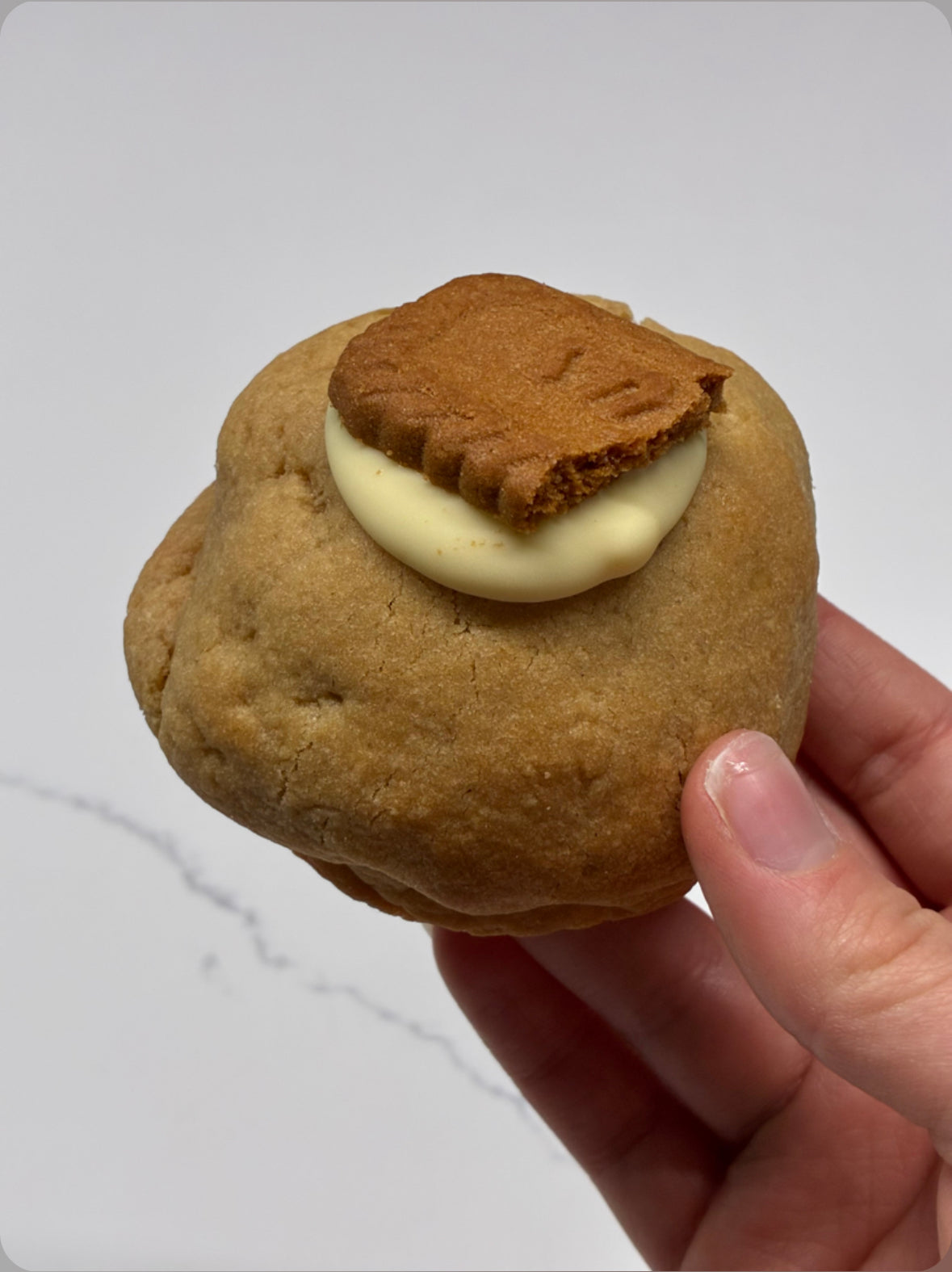 Biscoff White Choc Loaded Cookie – My Store